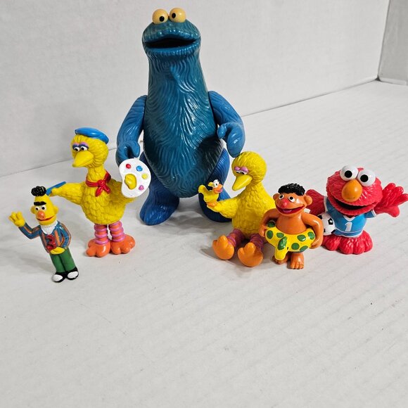 Muppets | Toys | Sesame Street Muppets Applause Figure Big Bird Ernie ...